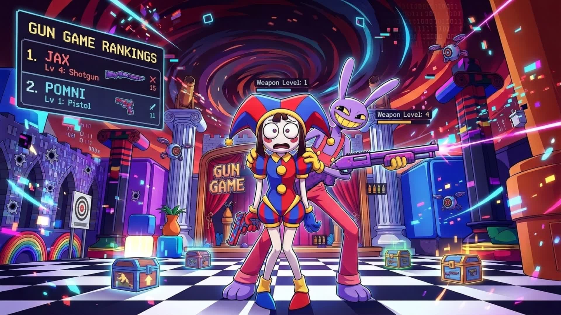 the amazing digital circus 🎪 Gun game (9145-1388-2549) by mk442 ...