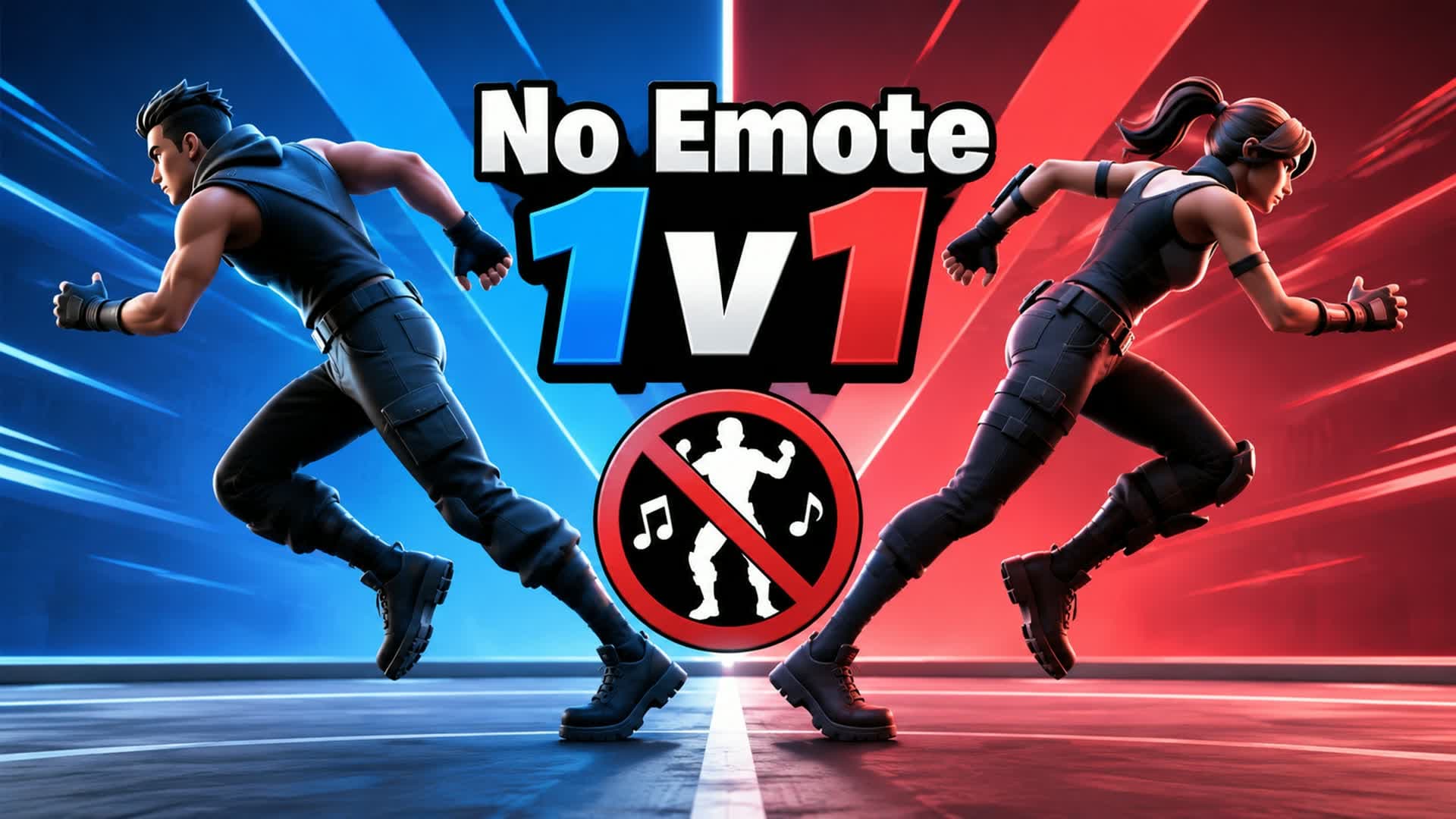 No Emote 1v1 (6458-2907-4050) by saneatsu - Fortnite Creative Map - FCHQ.io