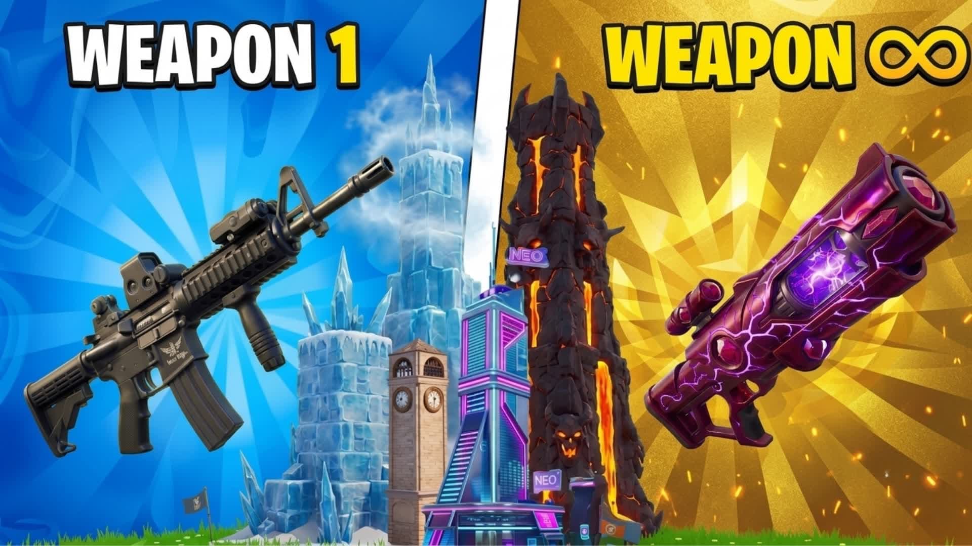 😎 GUN GAME 🔫 TOWER WARS (9366-2721-0311) by ghostaurora - Fortnite ...
